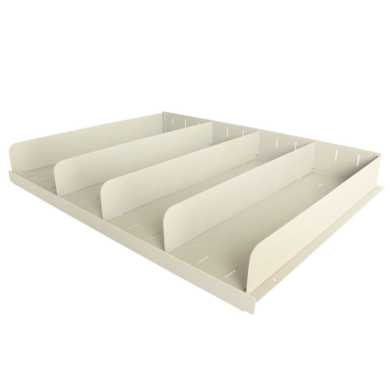 MedStor Max Shelf with Dividers, Double Column, MS-SH2-24-V3 - Harloff