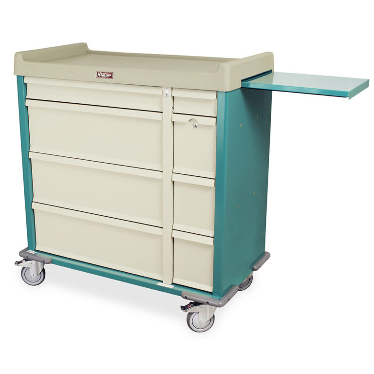 Punch Card Medication Cart, 750 Punch Card Capacity, Key Lock, SL600PC ...
