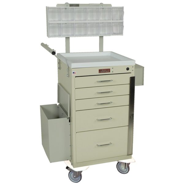 M-Series Standard Width Modular Medical Carts, MDS30 (multiple heights ...