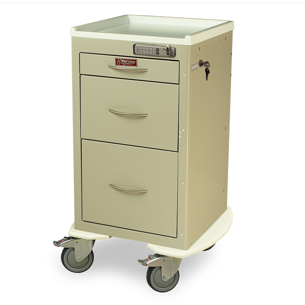 M-Series Mini Width Medical Carts, MDS18 - Harloff