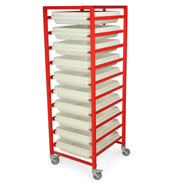 Scope Transit System with Ten Scope Tray Capacity, STC-AL10 - Harloff