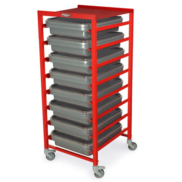 Scope Transit System with Eight Scope Tray Capacity, STC-AL8 - Harloff
