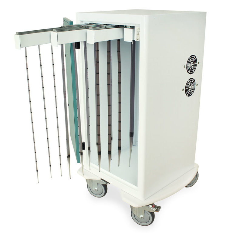 Short Savary Dilator Storage Cart, DSC24SK - Harloff