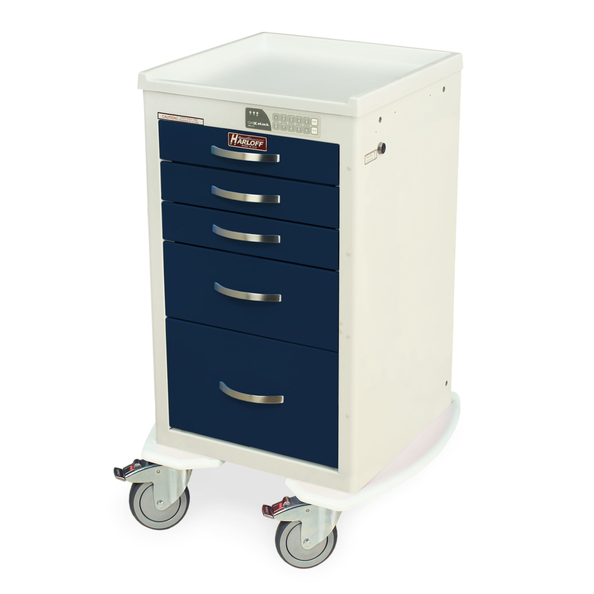 M-Series Mini Width Medical Carts, MDS18 (multiple heights and options ...