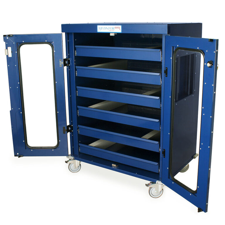 IntraOcular Lens Storage Cart, 1260 Capacity, Key Lock, MS-IOL1260 ...