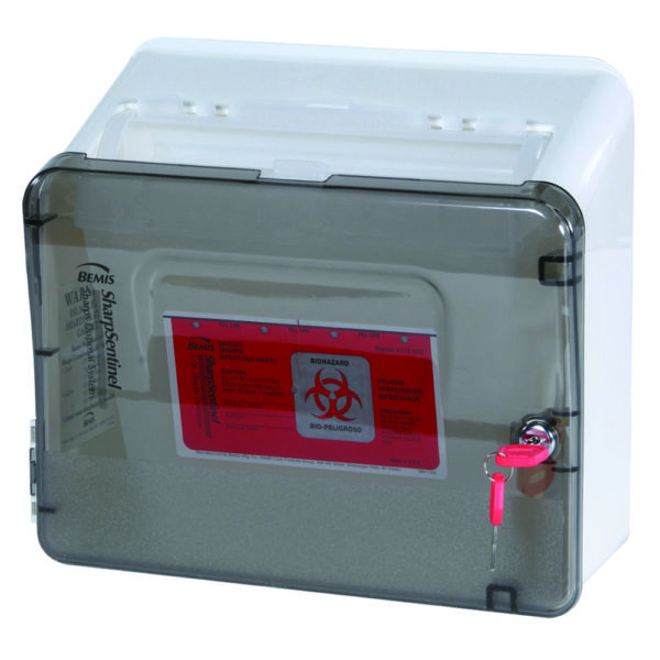 Five Quart Locking Sharps Container for M-Series or A-Series Carts ...