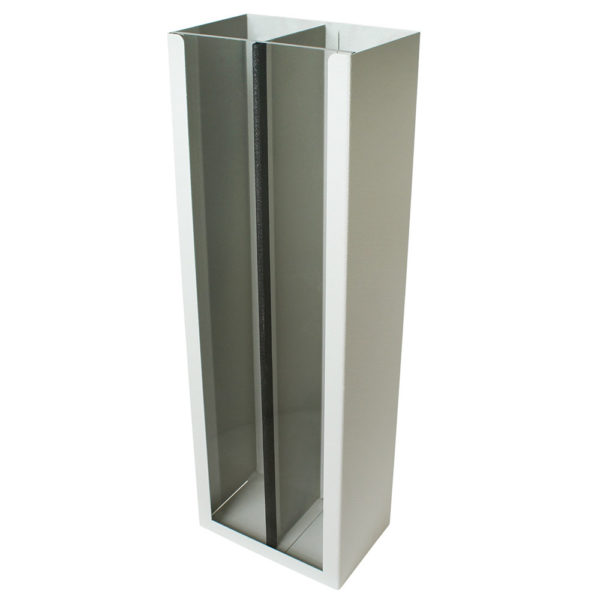 Dual Compartment Side Mounted Catheter Box, Rail Clip Mount, CATHBOX18 ...