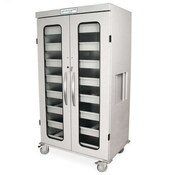 Harloff High Volume IOL Cart, 1680 Capacity, Key Lock, MS-IOL1680 - Harloff