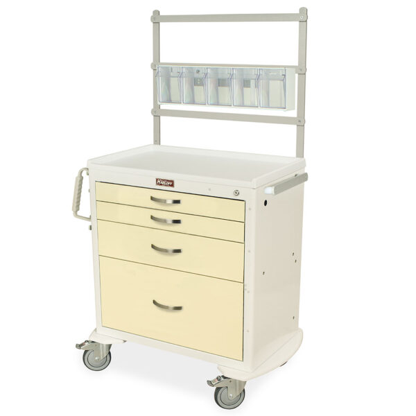 M-Series Anesthesia Cart with MD30-ANS Accessory Package, Short Height, Standard Width, Four ...