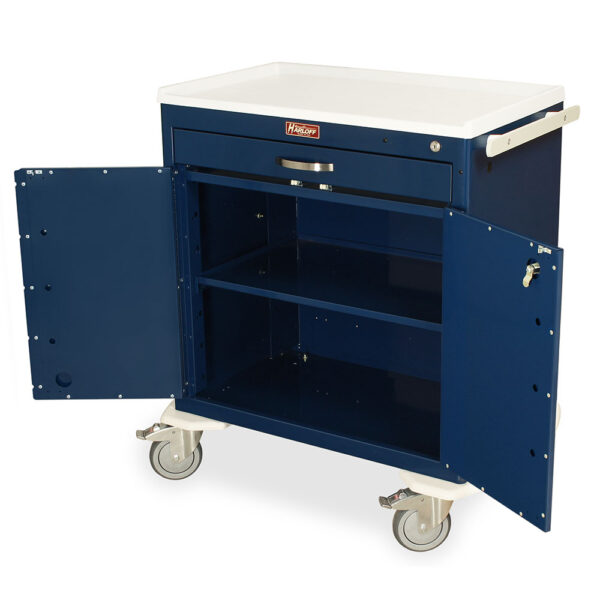 M-Series Short General Use Cart, Standard Width, One Drawer, Storage ...