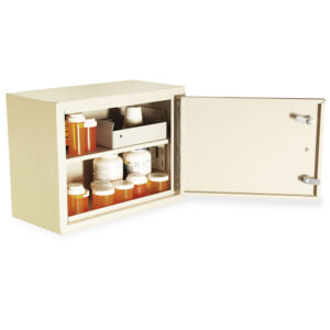Medium Narcotics Cabinet, Double Locking Outer Door with Two Standard ...